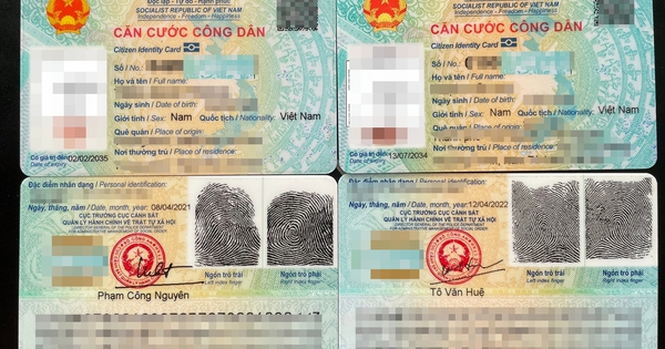 7 năm qua, thẻ CCCD đã thay đổi như thế nào?