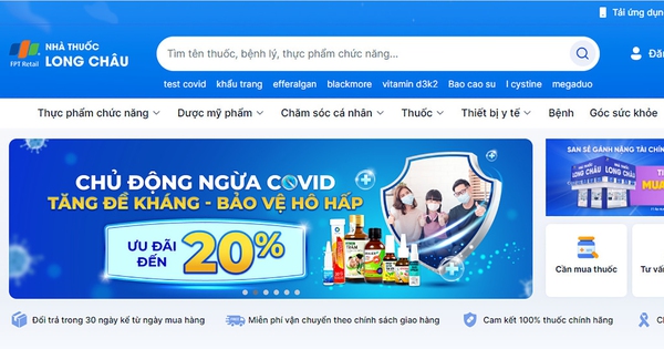 FPT Long Châu dẫn đầu bảng xếp hạng Global E-Pharmacy năm 2022