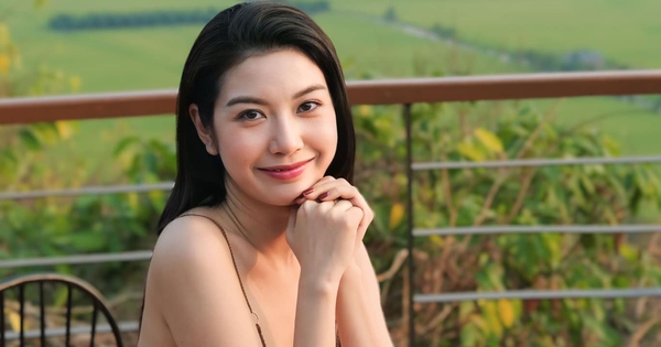 Á hậu Quốc tế Thúy Vân hiếm hoi diện bikini sau khi sinh con