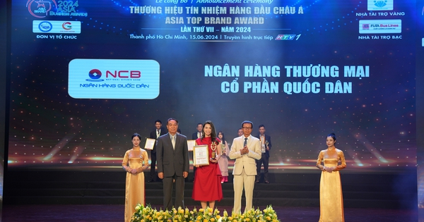 Ngân hàng số của NCB đạt Top 10 sản phẩm dịch vụ chất lượng châu Á 2024