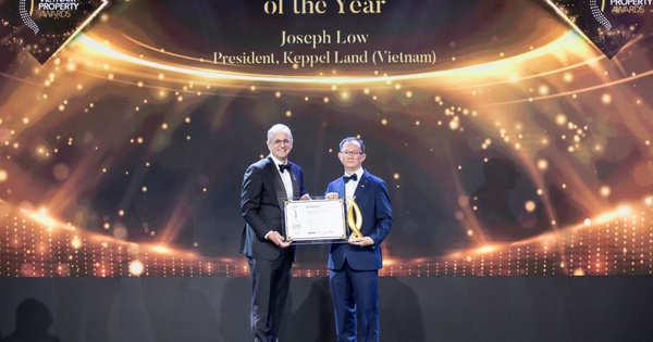 Joseph Low, Chủ tịch Keppel Land Việt Nam nhận giải Nhân vật bất động ...