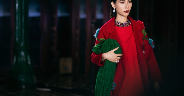 Thời trang len sợi lên ngôi mùa lạnh cuối năm