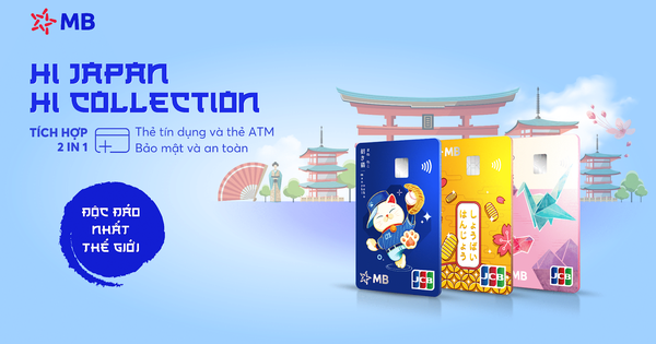 Thẻ MB Hi JCB Collection tích hợp ATM và tín dụng làm Gen Z ‘mê mẩn’