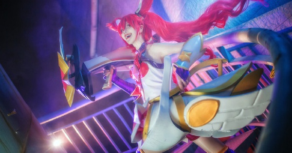 Jinx Vệ Binh Tinh Tú tinh nghịch trong bộ ảnh mới